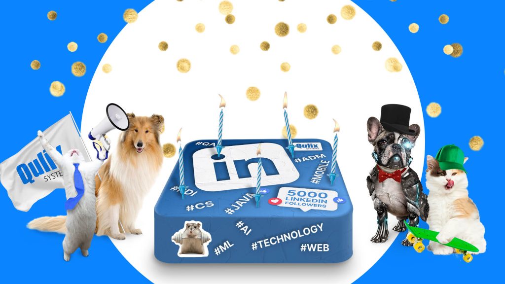 5000 LinkedIn Followers for Qulix Systems